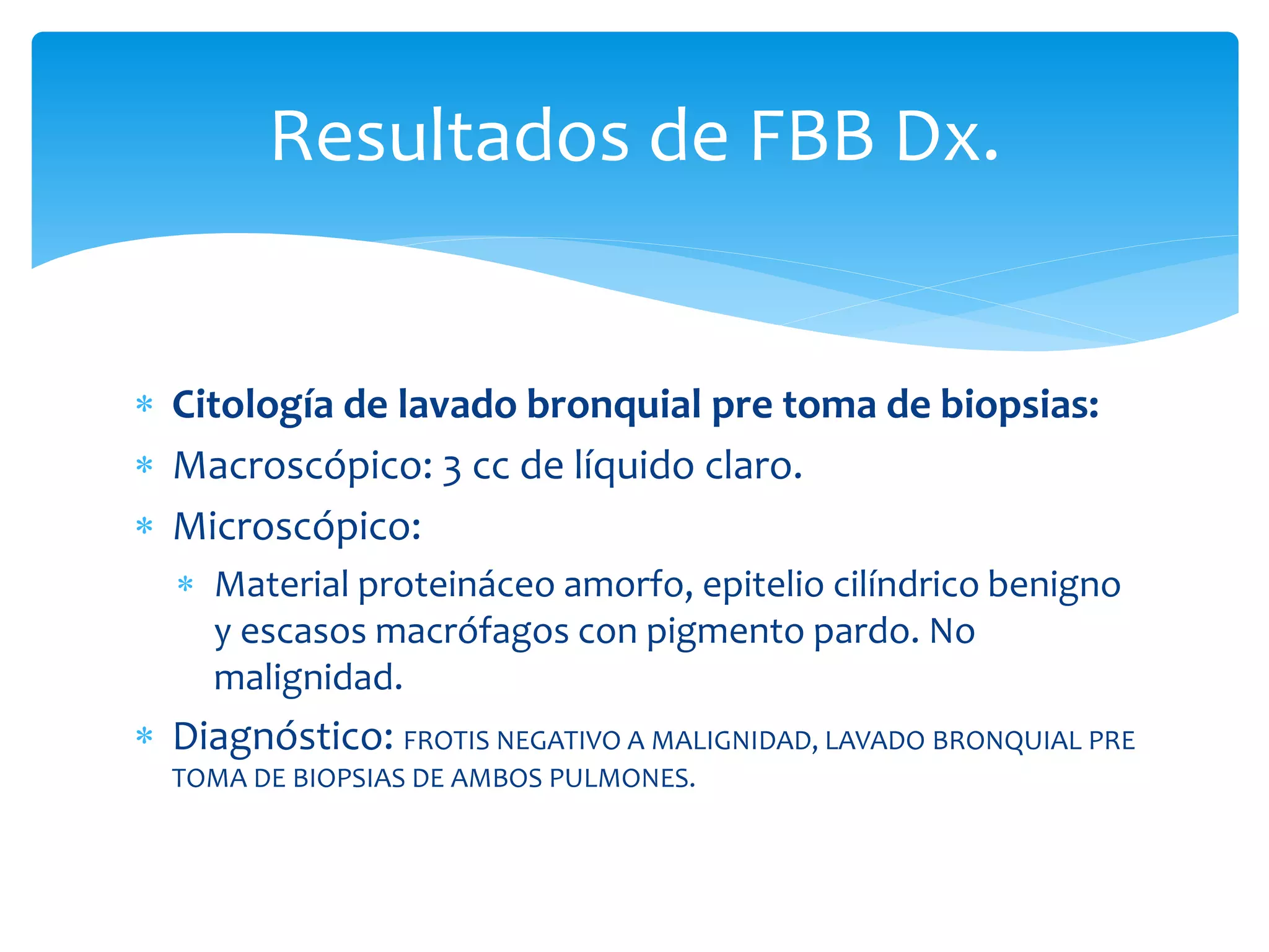 Caso Interesante tuberculosis pulmonar (bulas) | PPTX