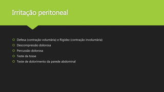 Caso 01 - Dor abdominal Aguda | PPTX