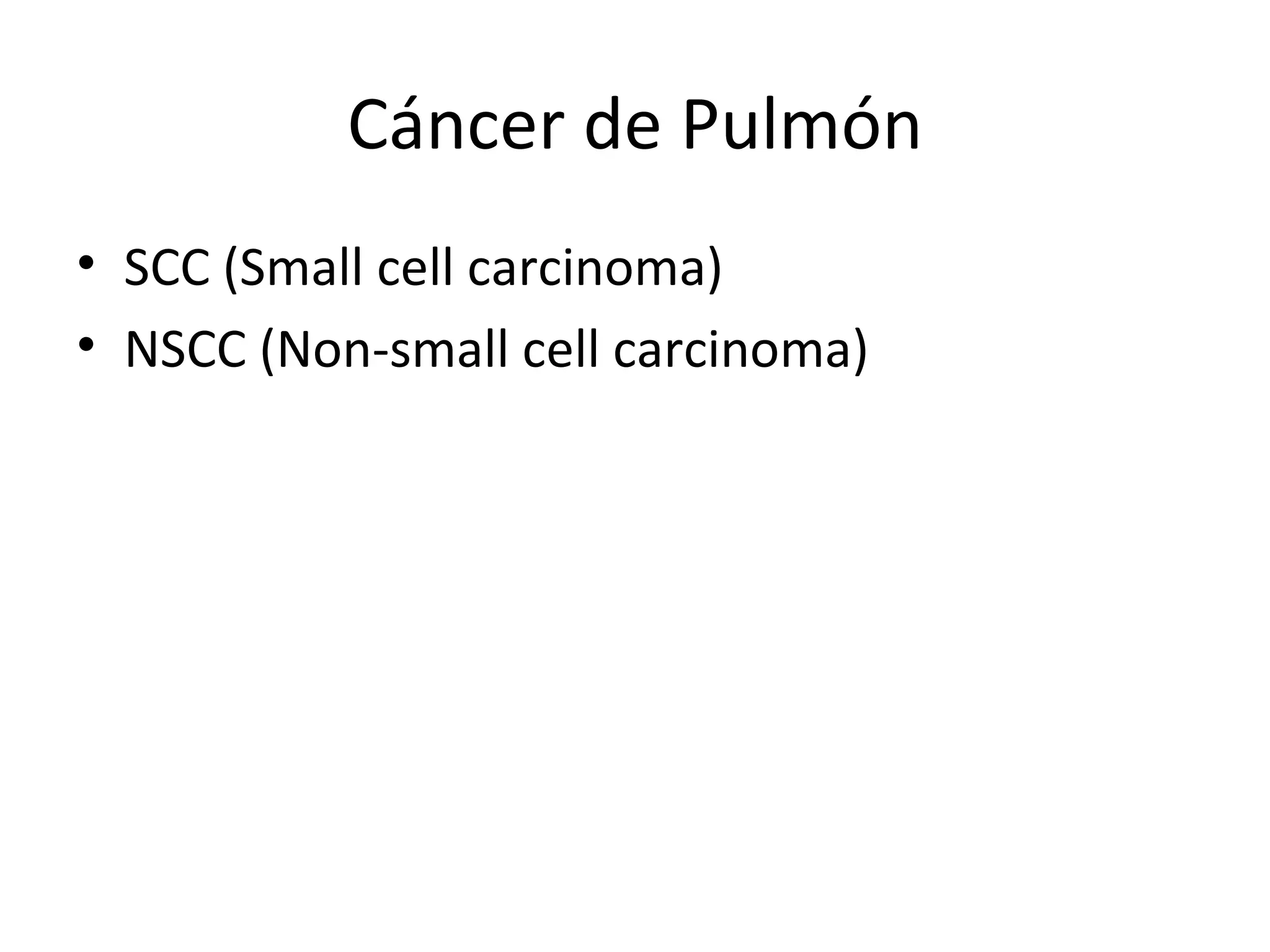Caso Clinico Cancer De Pulmon Ppt