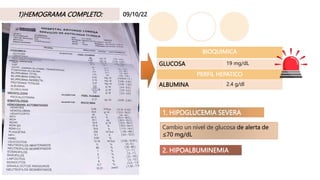 CASO CLINICO - HIPOGLICEMIA Y DIABETES MELLITUS 2 | PPTX