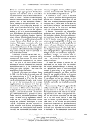 Caso clinico 37 2015 nejm | PDF