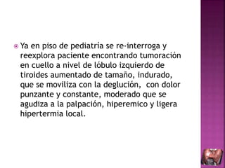 Caso clinico tiroiditis | PPTX