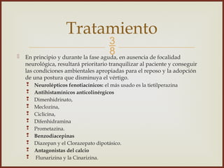 caso clinico vertigo en la practica clinica | PPTX