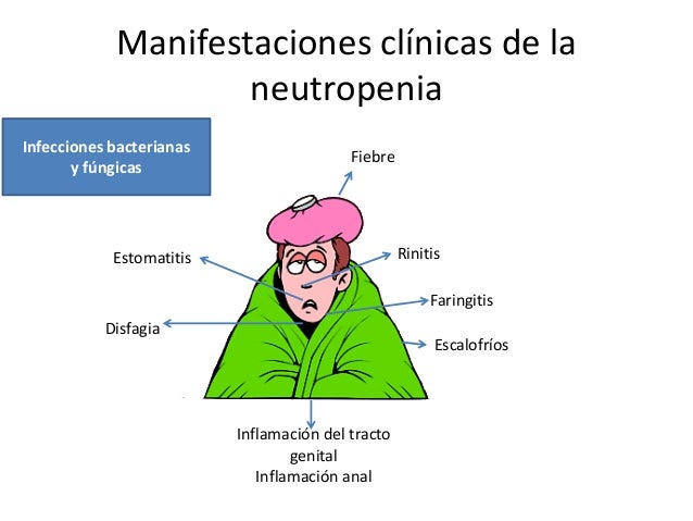 Caso clínico. fiebre y neutropenia severa.