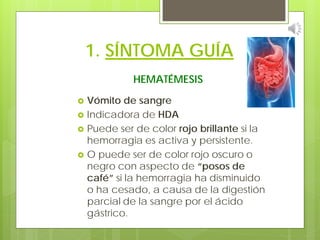 Caso clínico de hemorragia digestiva alta (Trabajo de Digestivo. Curso ...