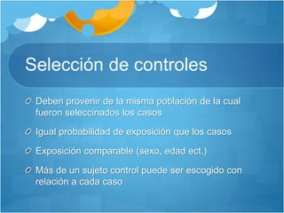 Caso control | PPTX