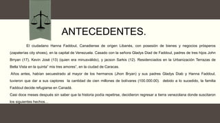 CASO faddoul presentación. caso cangrejo | PPTX