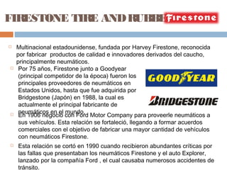 Caso Ford Firestone | PPT