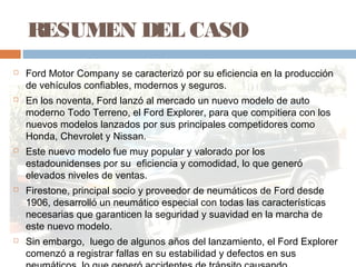 Caso Ford Firestone | PPT
