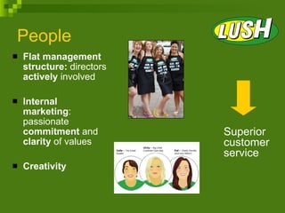 Case study: Lush | PPT