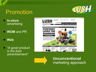 Case study: Lush | PPT