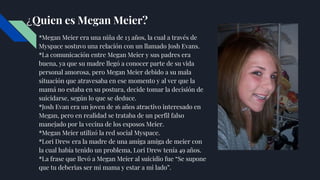 Caso megan meier- second life y redes sociales | PDF
