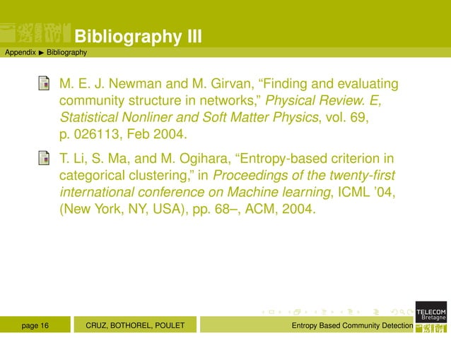 Entropy Based Algorithm For Community Detection In Augmented Networks Ppt