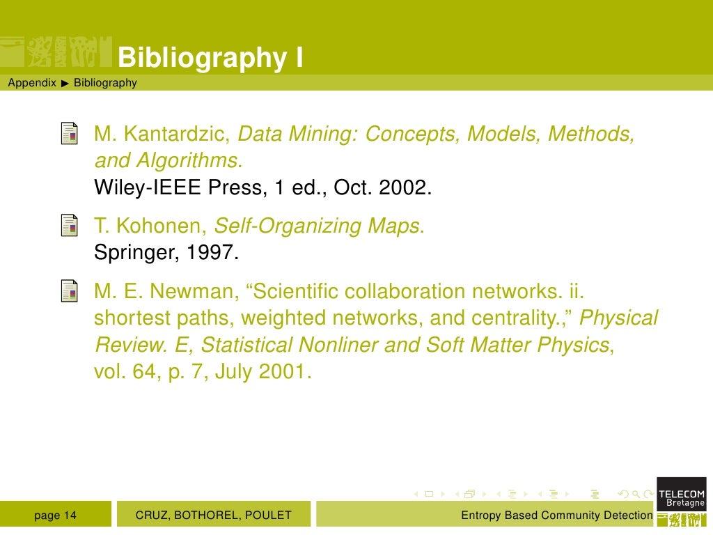 Entropy Based Algorithm For Community Detection In Augmented Networks