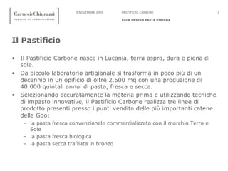 Packaging nel food: pasta fresca ripiena all'uovo | PDF