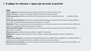 caso CLINICO SEMANA O2 CARACTERISTICAS GENERALES | PDF