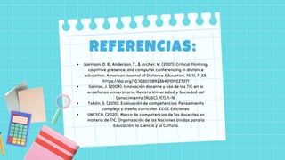 Decálogo diseñado para crear un buen ambiente digital de aprendizaje ...