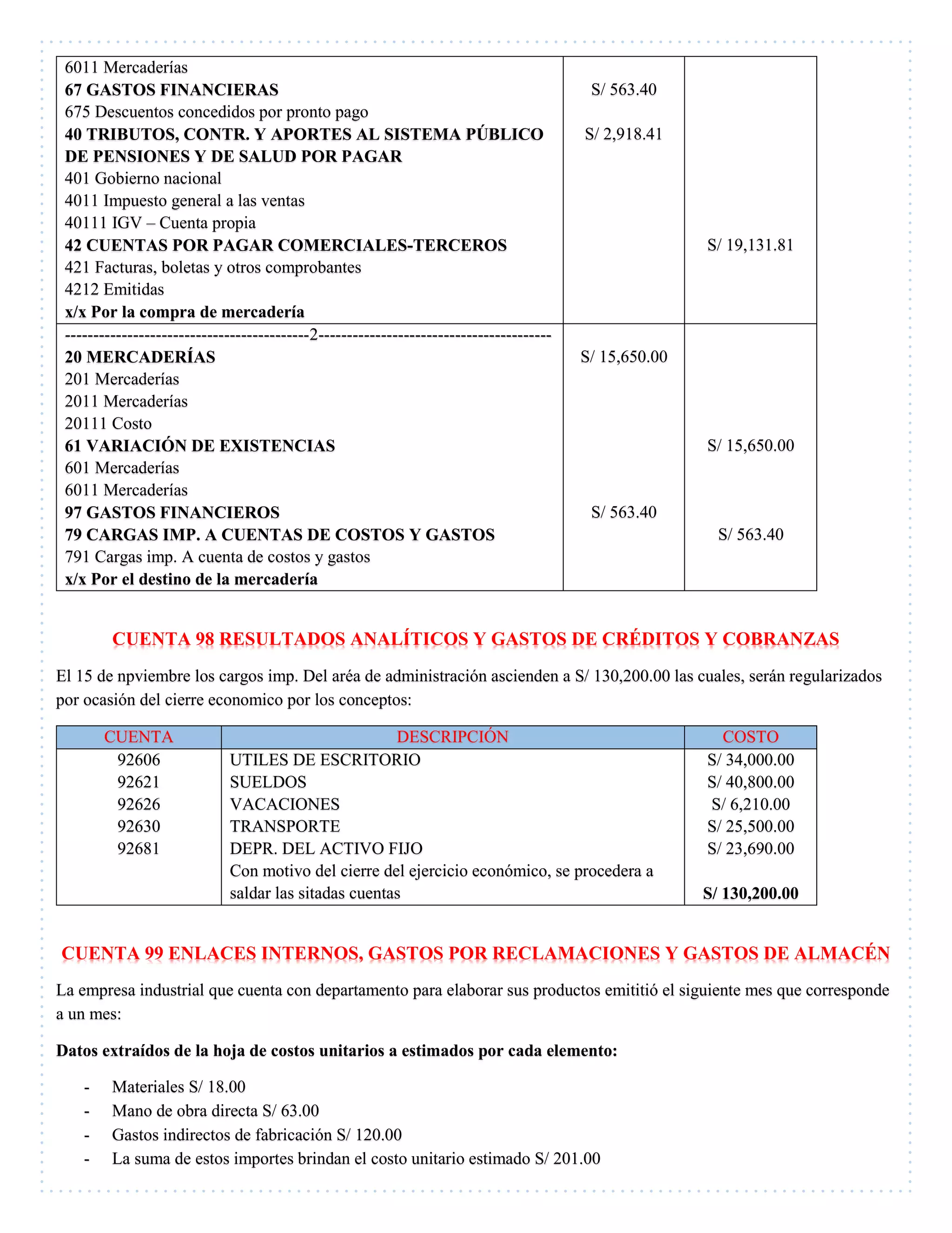 CASOS PRACTICOS DE LAS CUENTAS DEL PLAN CONTABLE.docx
