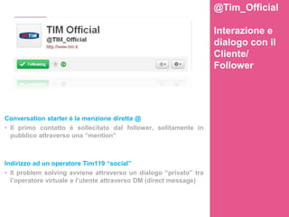 @Tim_Official: Il Customer care va su Twitter | PPTX