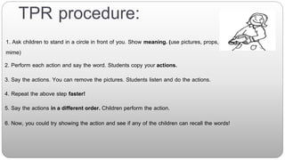 CASPAR: A teach language to kids toolkit | PPTX