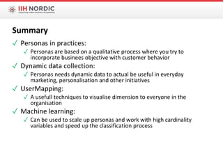 Casper Radil - Doing Personas in Analytics | PPT