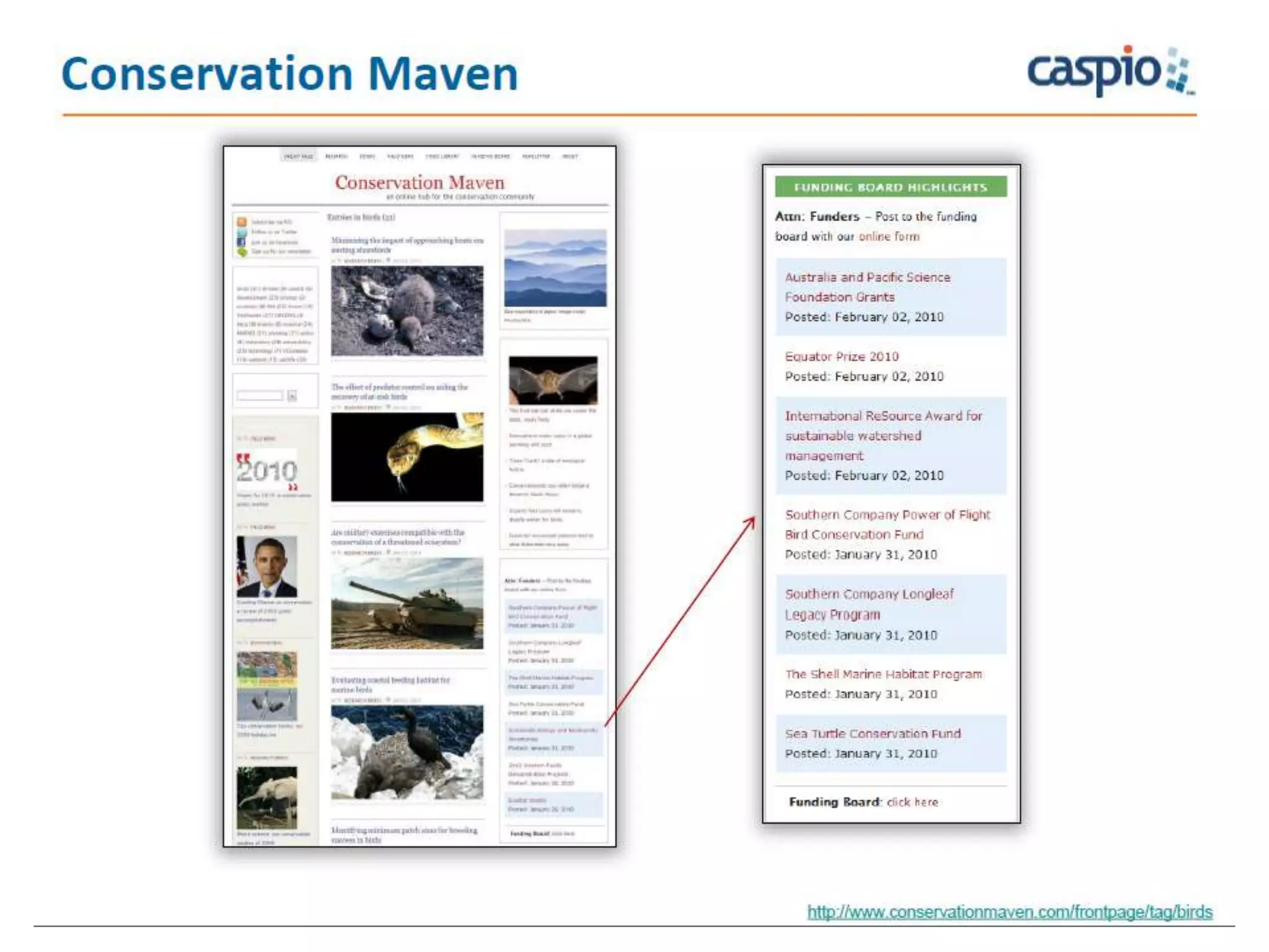 Caspio Customer Examples Hadley Price hadley@strategicmotion.net (352 ...