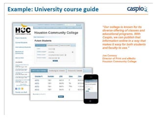 Caspio Customer Examples Hadley Price hadley@strategicmotion.net (352 ...