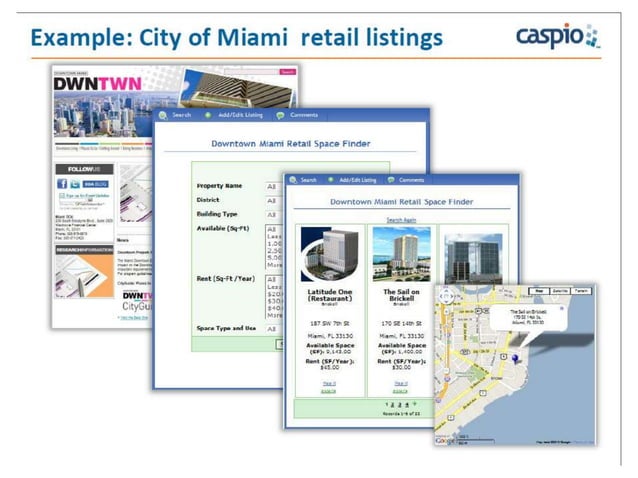 Caspio Customer Examples Hadley Price hadley@strategicmotion.net (352 ...
