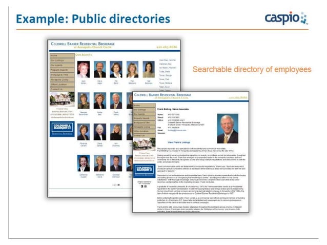 Caspio Customer Examples Hadley Price hadley@strategicmotion.net (352 ...