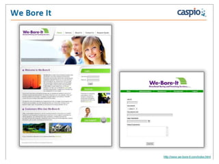 Caspio Customer Examples Hadley Price hadley@strategicmotion.net (352 ...