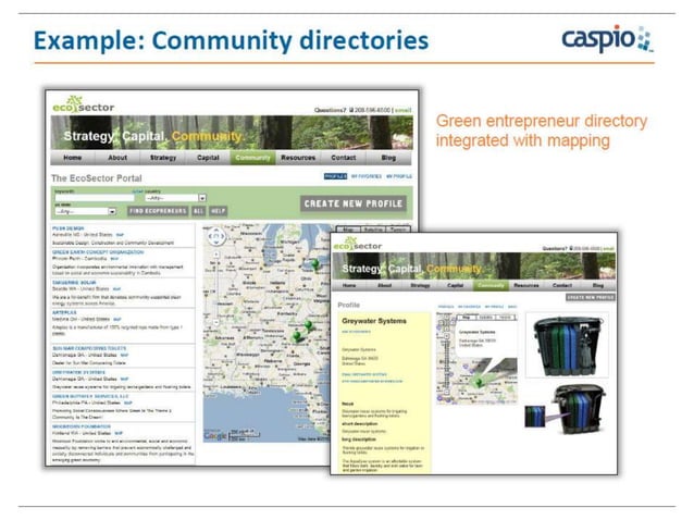 Caspio Customer Examples Hadley Price hadley@strategicmotion.net (352 ...