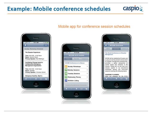 Caspio Customer Examples Hadley Price hadley@strategicmotion.net (352 ...