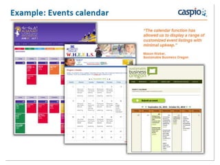 Caspio Customer Examples Hadley Price hadley@strategicmotion.net (352 ...