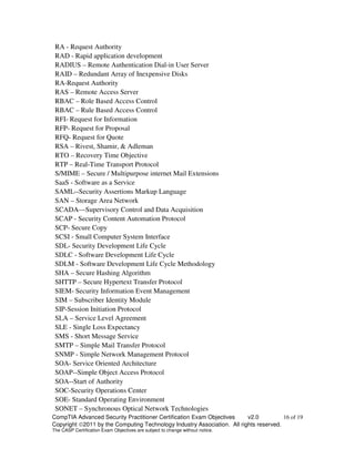 CompTIA CAS-002 VCE Outline | PDF