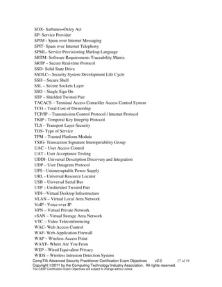 CompTIA CAS-002 VCE Outline | PDF