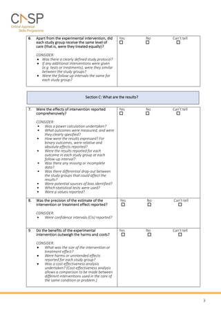 Casp rct checklist_pdf | PDF