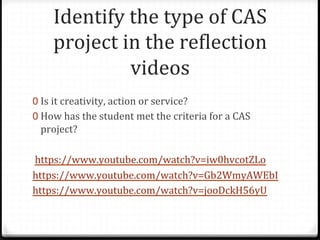 CAS presentation | PDF | Education