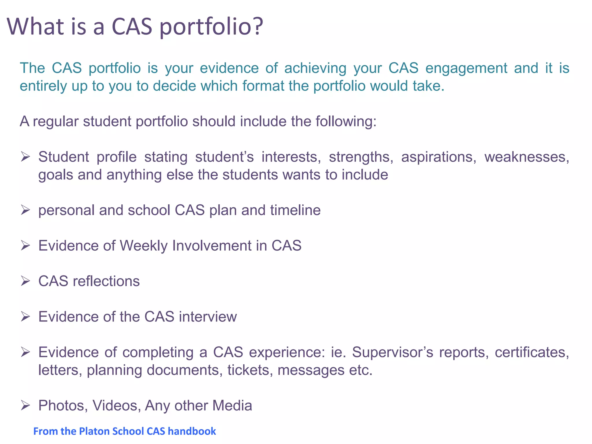 Cas presentation | PPTX