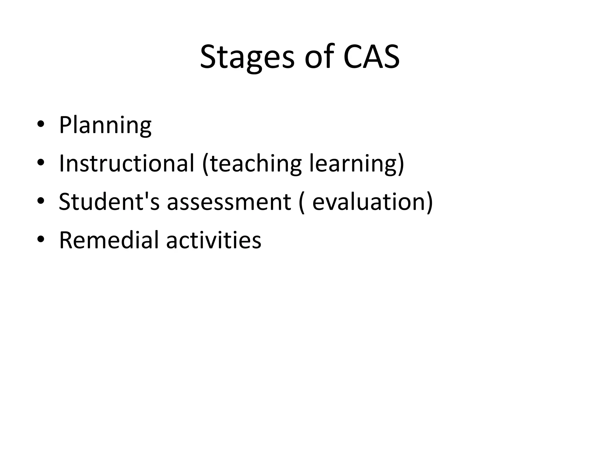 Cas, presentation note | PPT