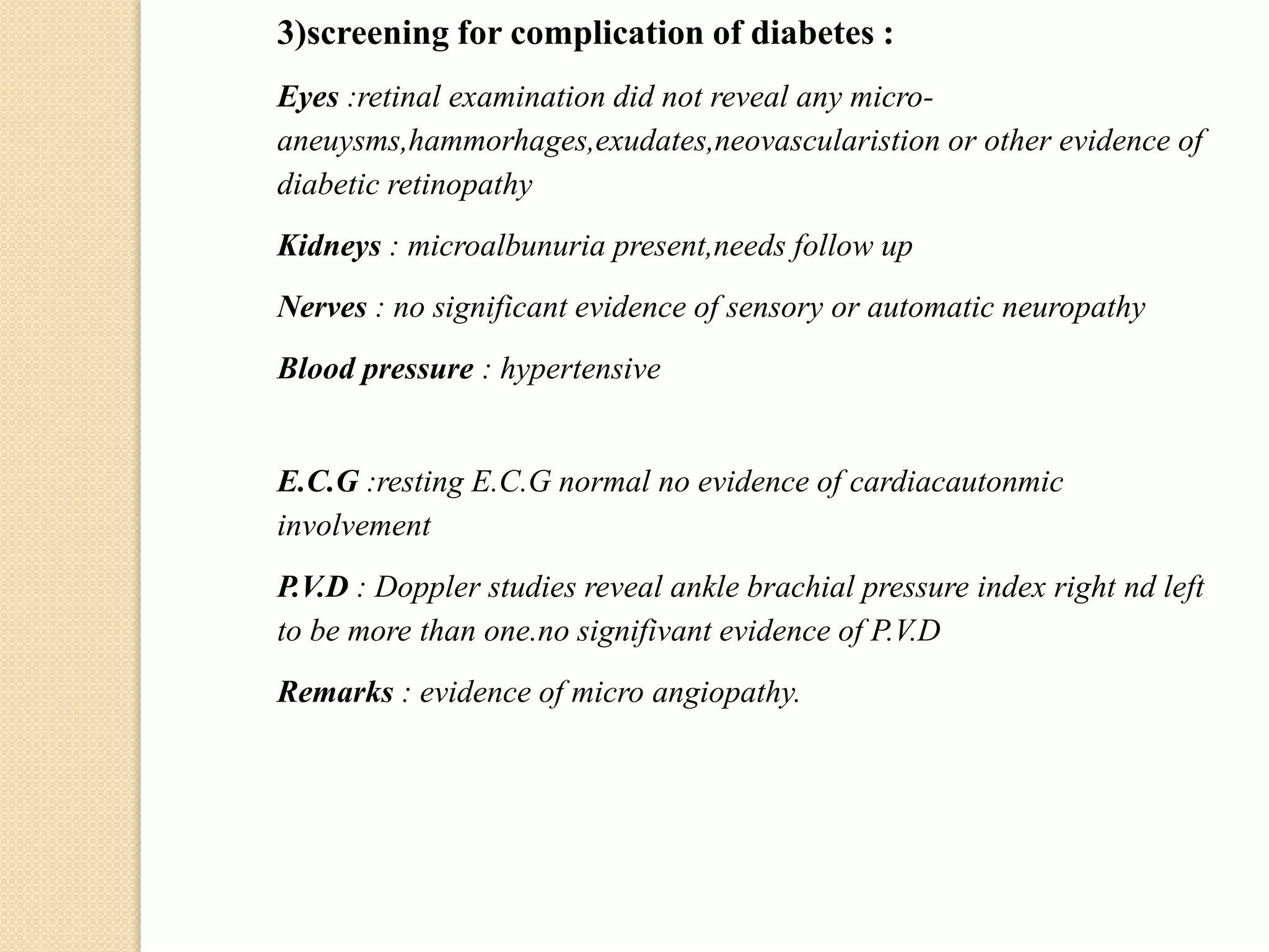 CASE STUDY ON DIABETES | PPTX