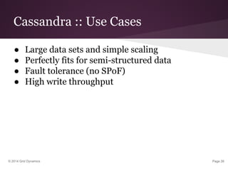 Введение в Apache Cassandra | PDF