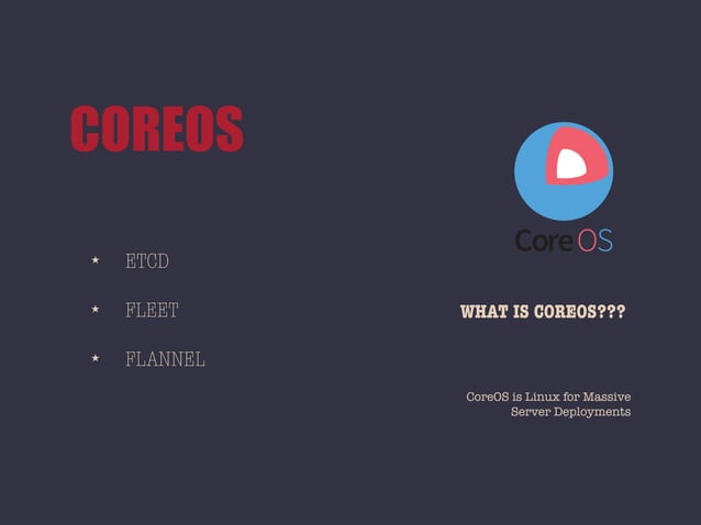 Scaling and Managing Cassandra with docker, CoreOS and Presto | PPT