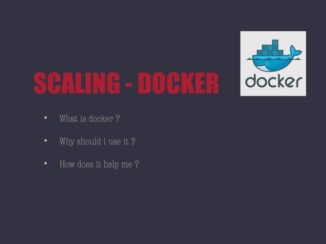 Scaling and Managing Cassandra with docker, CoreOS and Presto | PPT