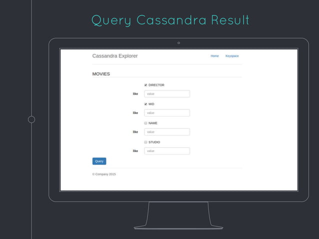 Cassandra DataTables Using RESTful API | PPT