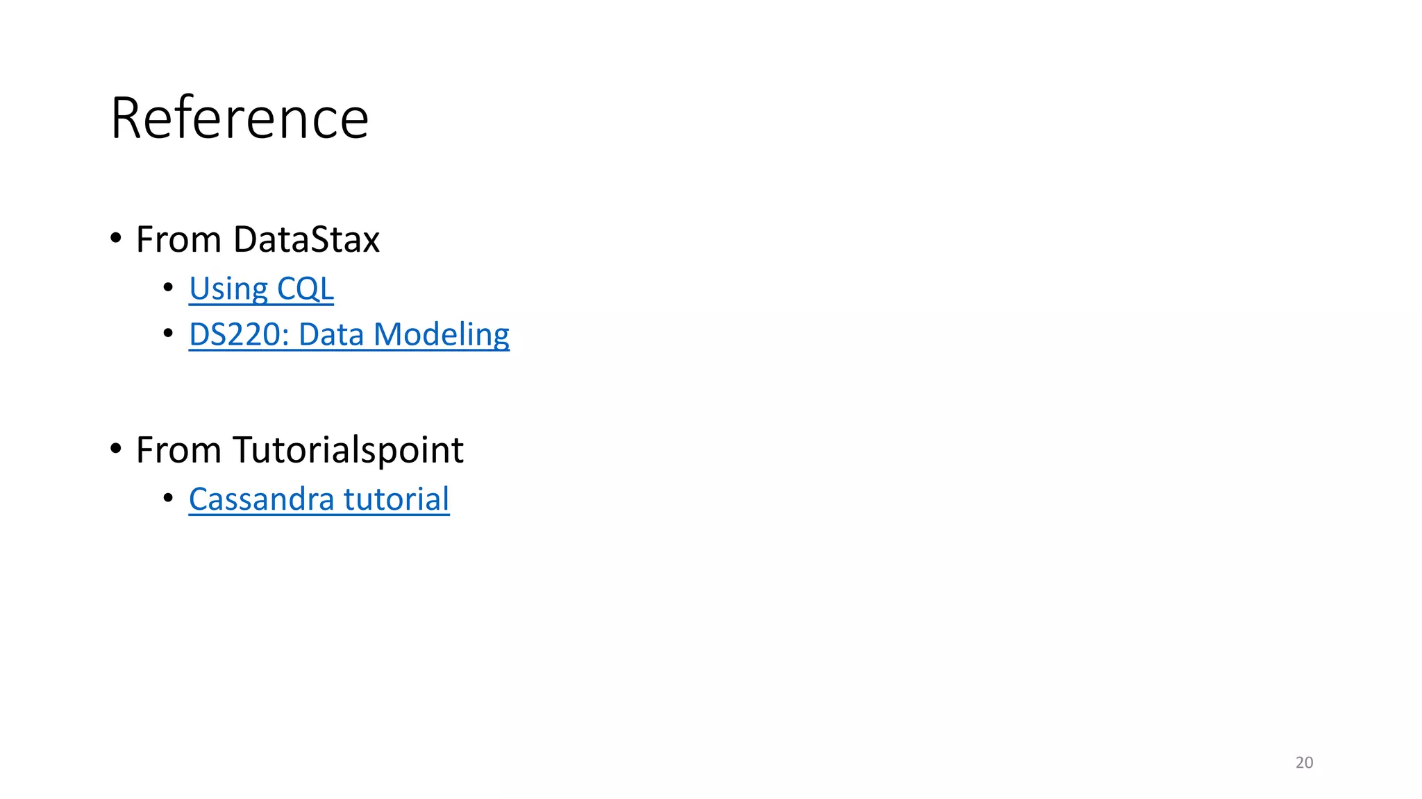Cassandra Tutorial | PPT