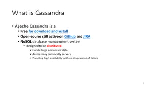 Cassandra Tutorial | PPT