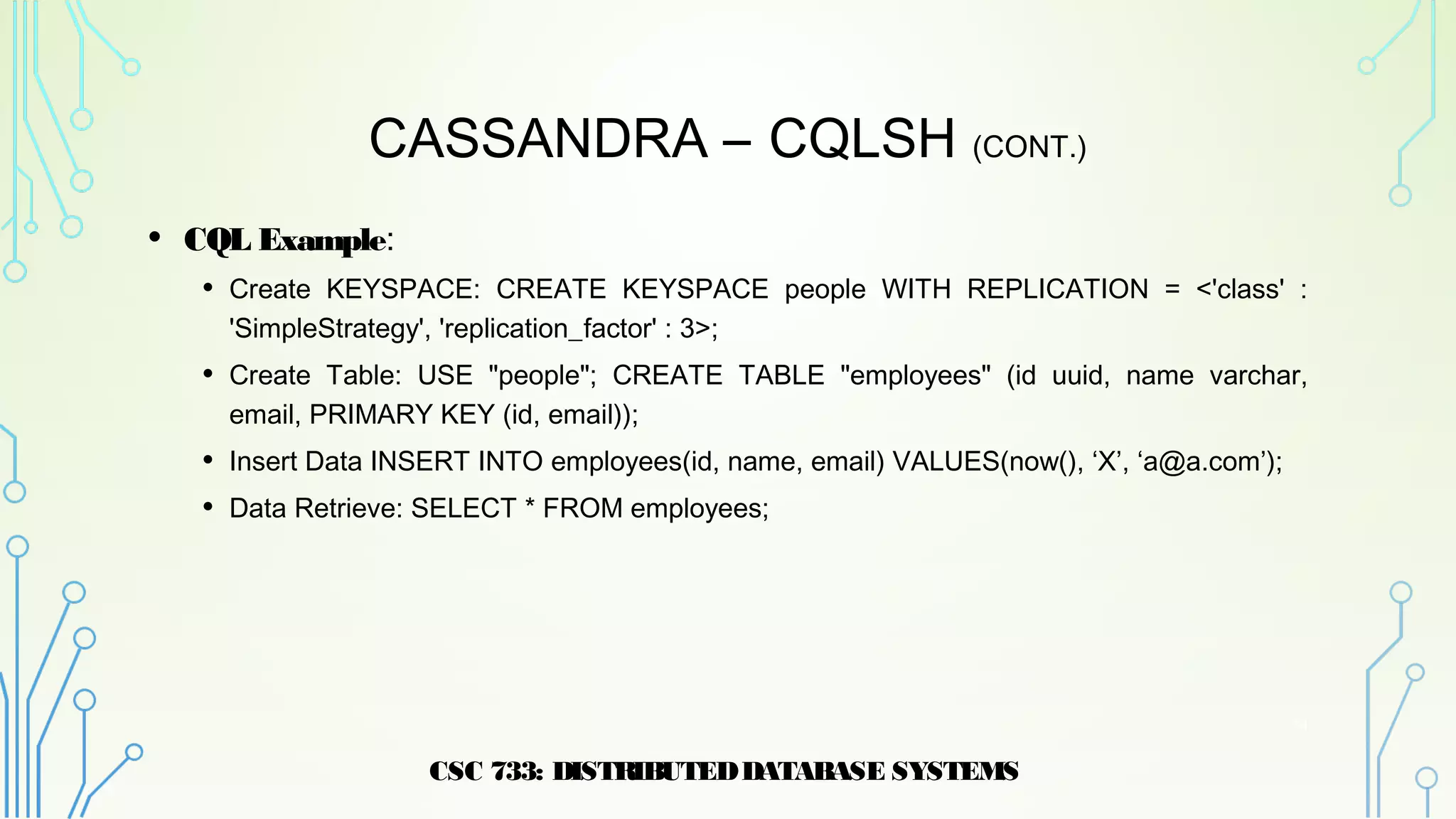 Cassandra - A Distributed Database System | PPT Cassandra - A Distributed Database System | PPT