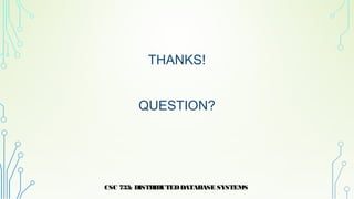 Cassandra - A Distributed Database System | PPT | Databases | Computer ...