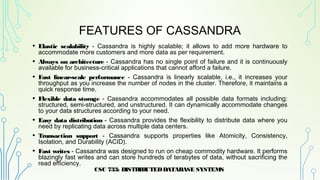 Cassandra - A Distributed Database System | PPT