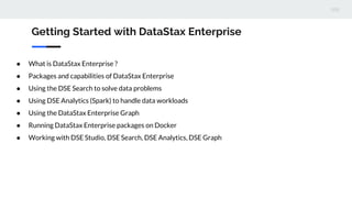 Apache Cassandra Lunch #75: Getting Started with DataStax Enterprise on Docker | PPTX ...